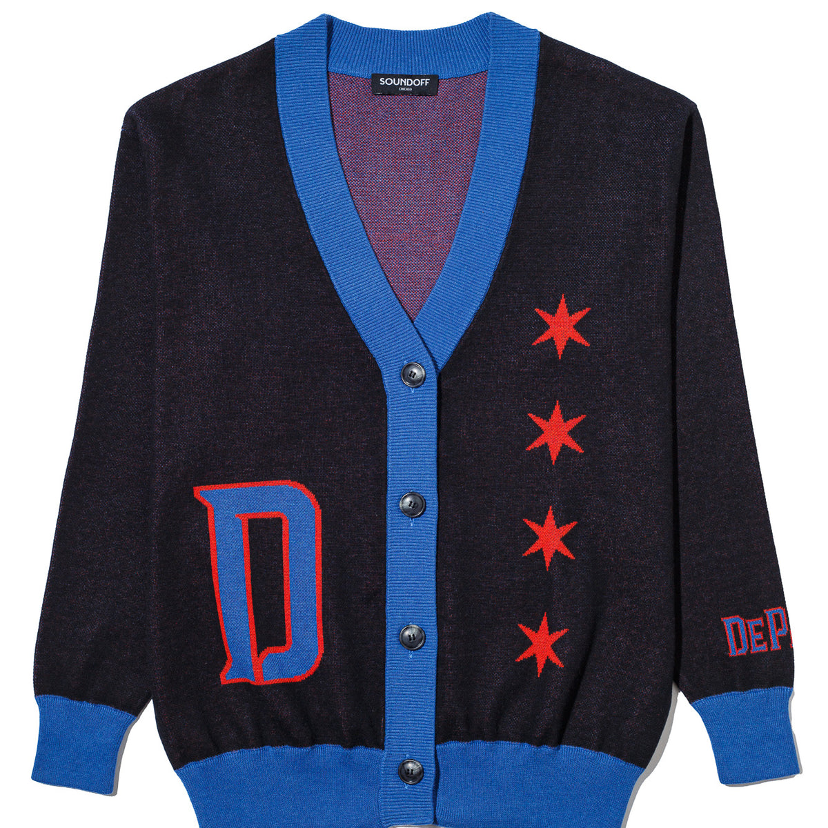 DePaul University DIBS Chicago Knit Sweater - Blue Demons by You ...