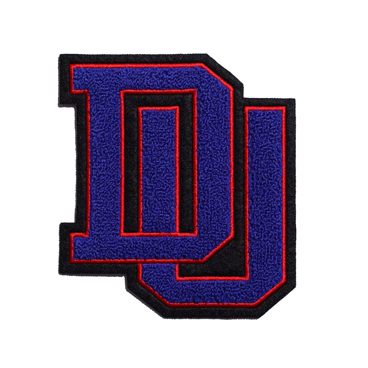 DEPAUL UNIVERSITY DU INTERLOCK CHENILLE PATCH 5.4 x 6.2 INCH | VARSITY ...